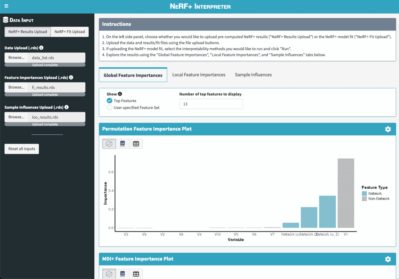 Network-assisted Random Forest+ (NeRF+) • nerfplus